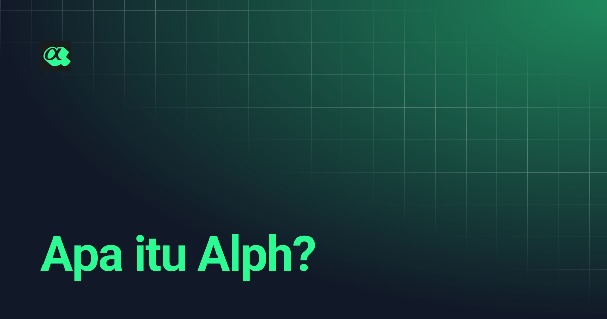 Apa itu Alph? | Alph AI | Indo Version | Alph AI